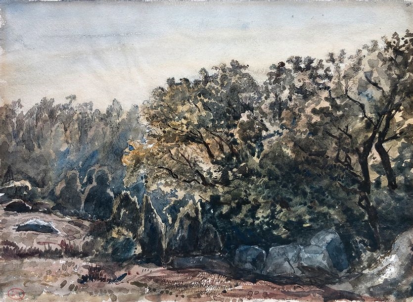 Paul Huët | Watercolor | MutualArt