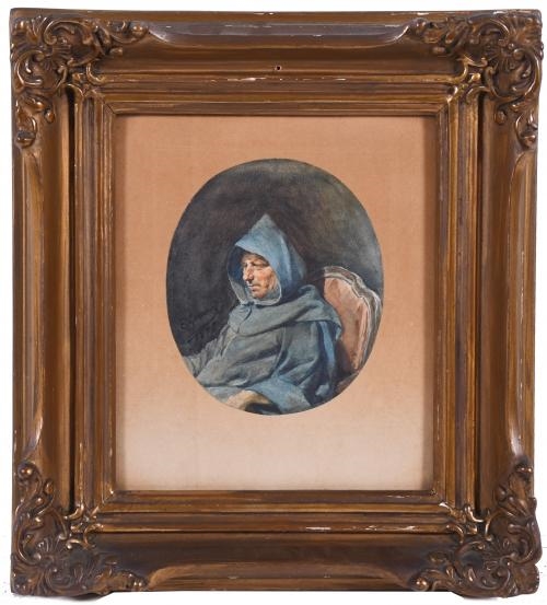 Eugenio Gimenio Regnier | MONK (1875) | MutualArt