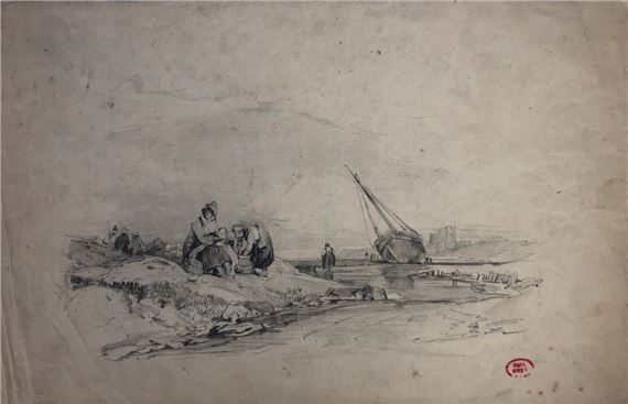 Paul Huët | Drawing in graphite | MutualArt