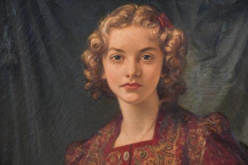 Peter Alexander Hay | PORTRAIT OF A GIRL (1939) | MutualArt