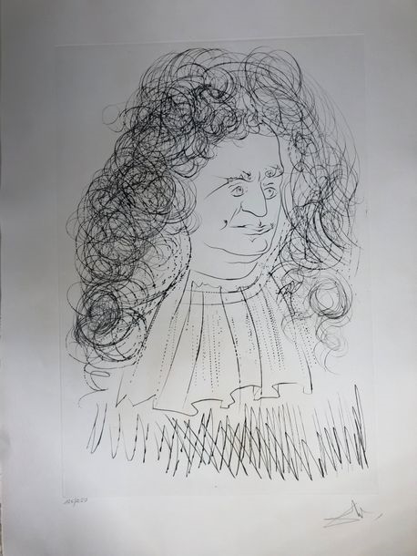 Salvador Dalí | Complete set of 12 drypoint etchings signed lower right ...