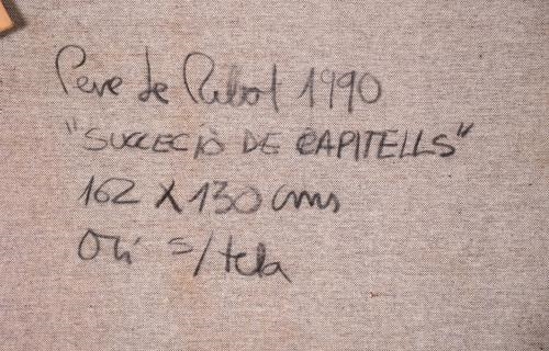 PERE DE RIBOT | SUCCESIÓ DE CAPITELS (1990) | MutualArt