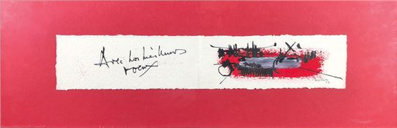 Georges Mathieu | Personal wishes of the artist (1957) | MutualArt