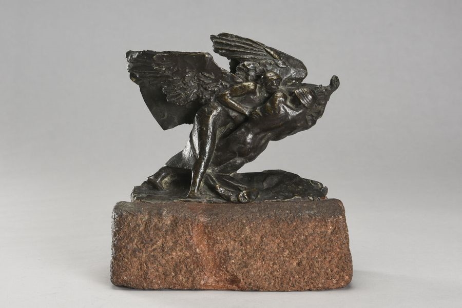 Jean Baptiste Larrive | Sketch of the fight of Jacob and the Angel of ...