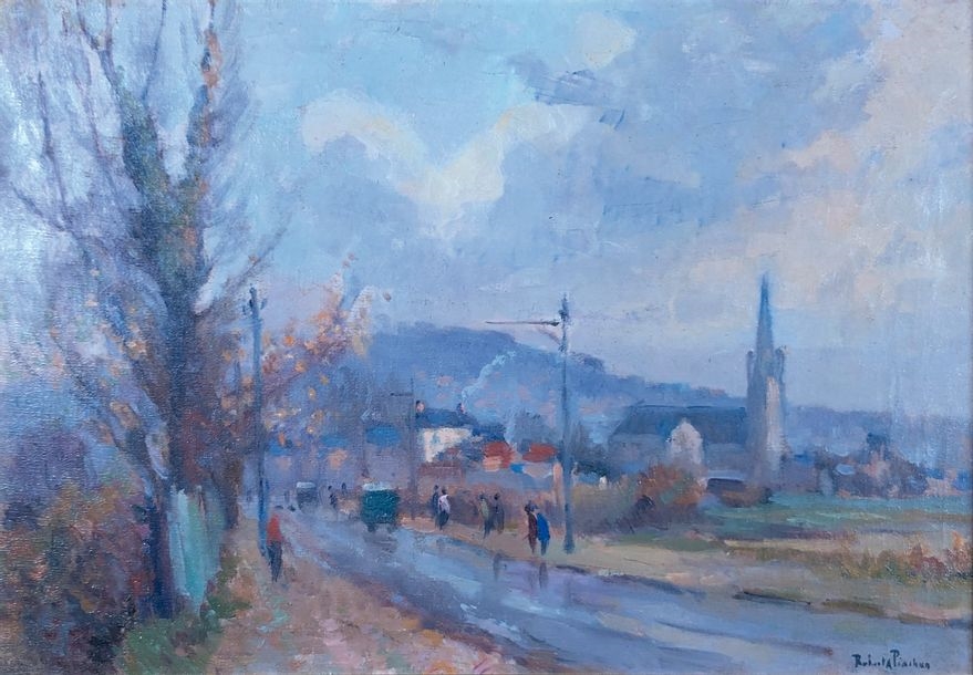 Robert Antoine Pinchon | Oil on canvas signed lower right (1990 ...