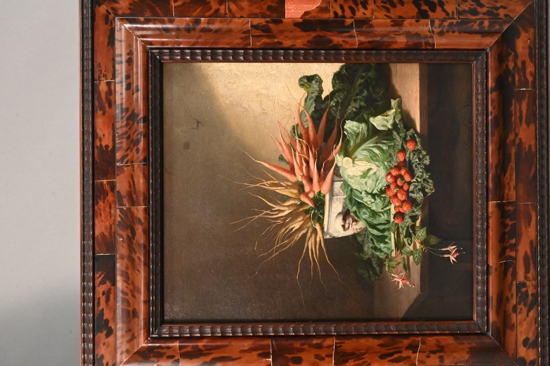 David Emile Joseph de Noter | Vegetables in a cache pot, still life ...