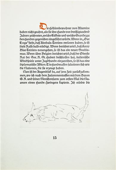 Erna Pinner | Luxus-Hunde (1927) | MutualArt