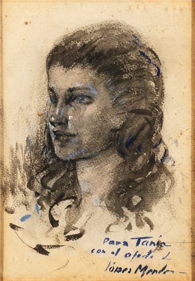 Luis Alfredo López Méndez | Retrato de Tania Alejandra Mujica Mora, n.d ...