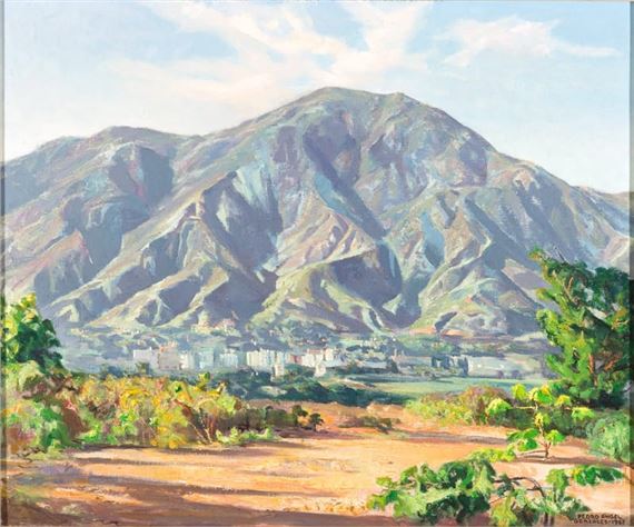 Pedro Ángel González | El Ávila y la ciudad (1963) | MutualArt