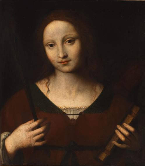 Leonardo da Vinci | Saint Catherine of Alexandria | MutualArt
