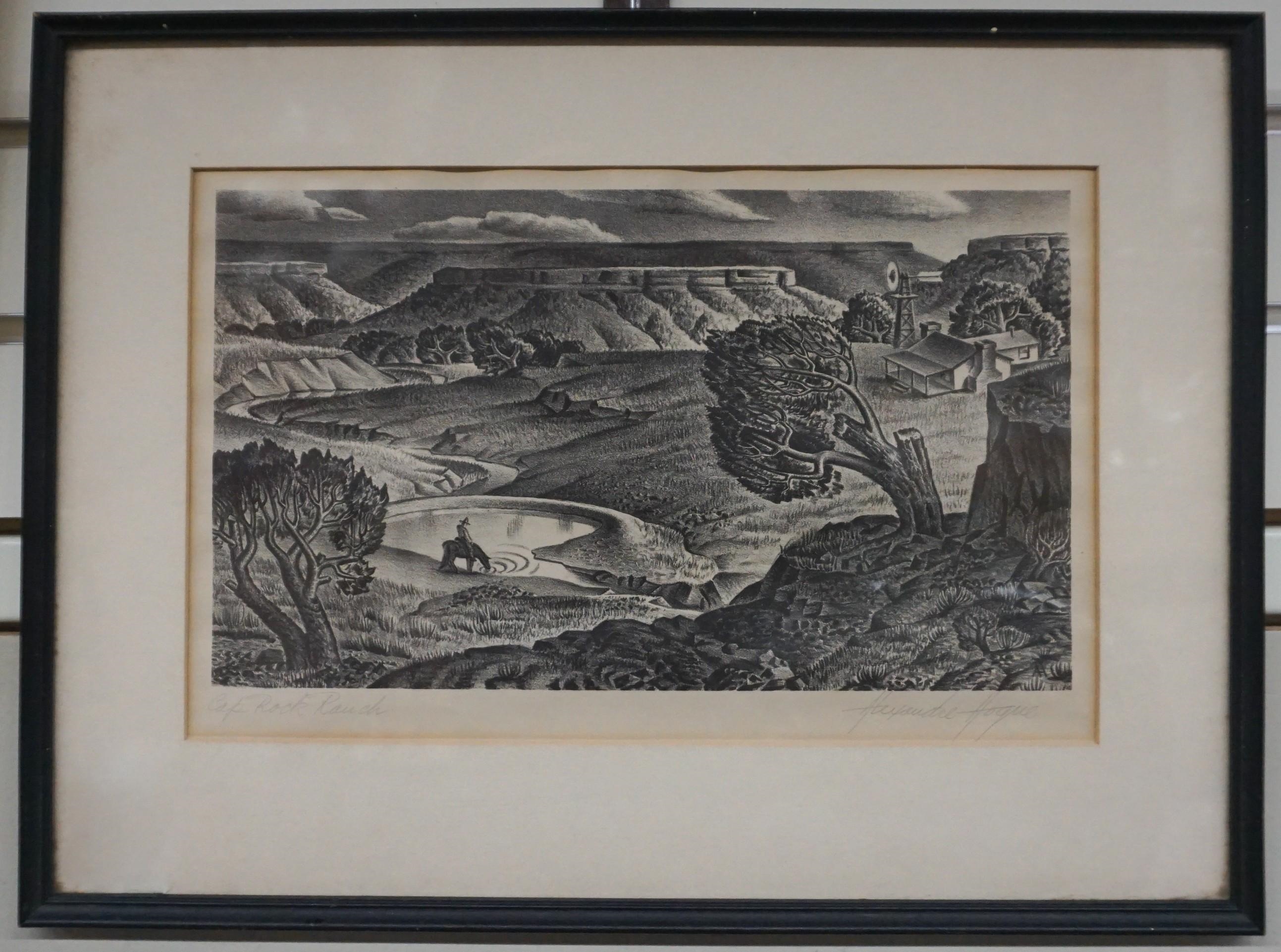 Alexandre Hogue | Cap Rock Ranch | MutualArt