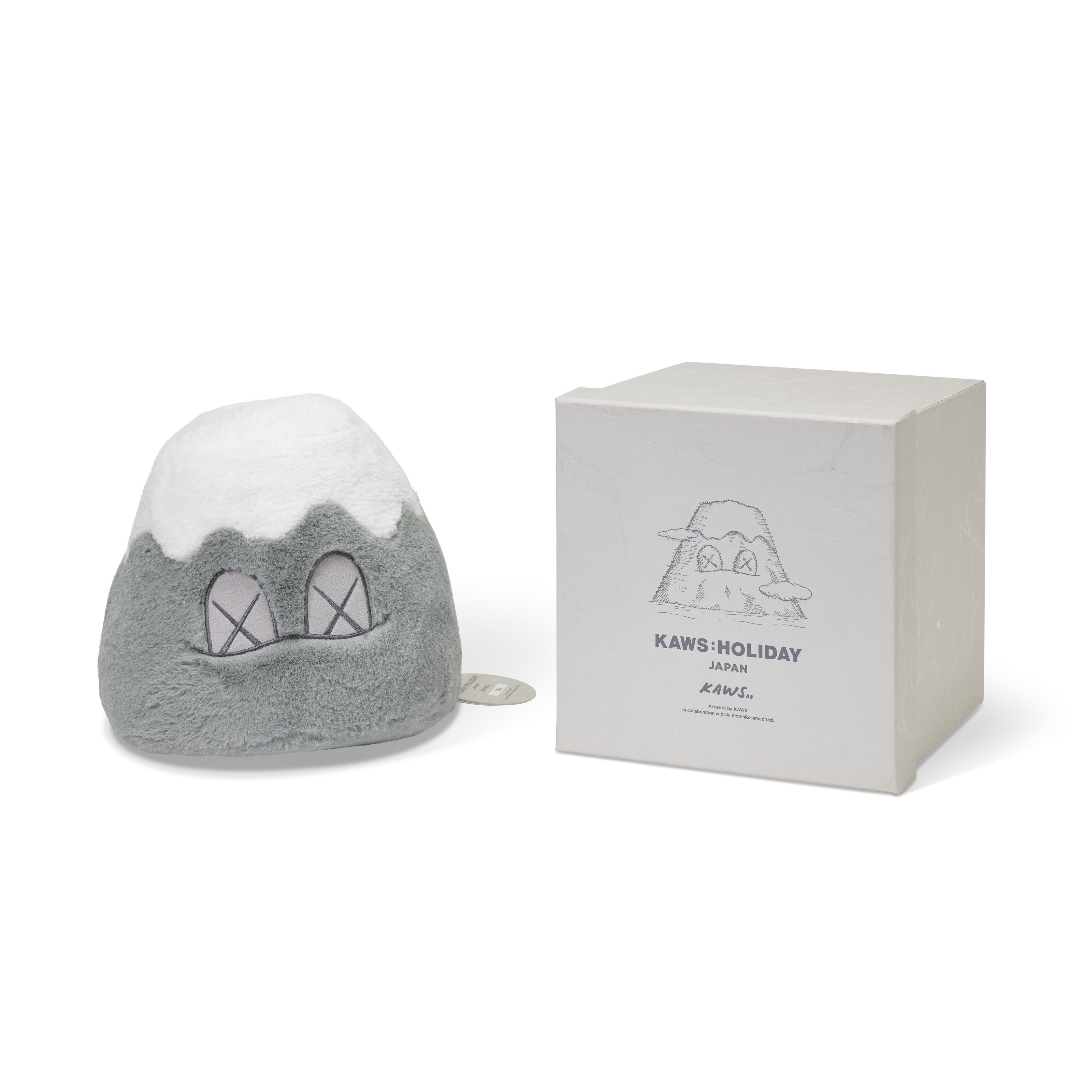 KAWS | KAWS: HOLIDAY Japan Mount Fuji Plush Toy | MutualArt