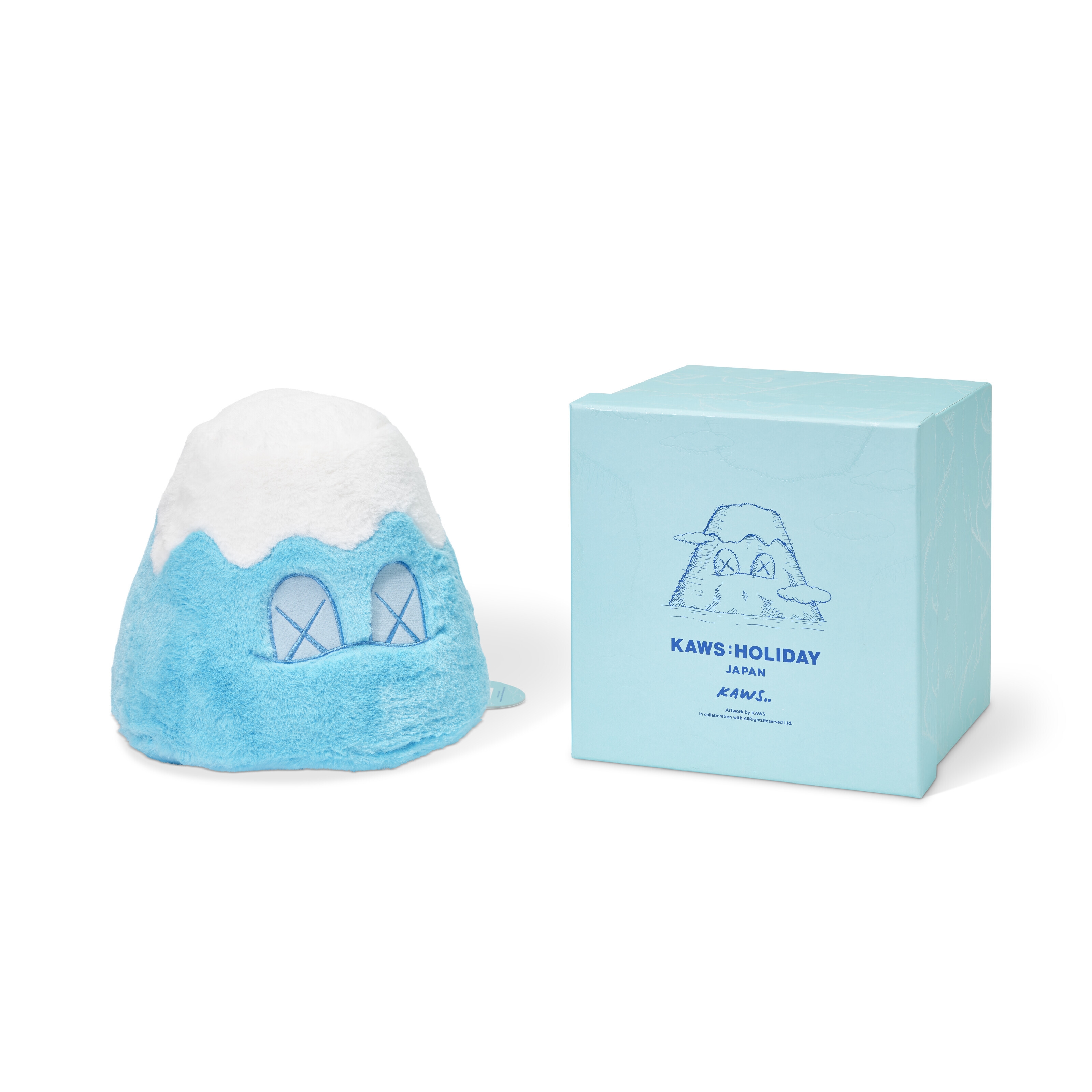 KAWS | KAWS: HOLIDAY Japan Mount Fuji Plush Toy | MutualArt