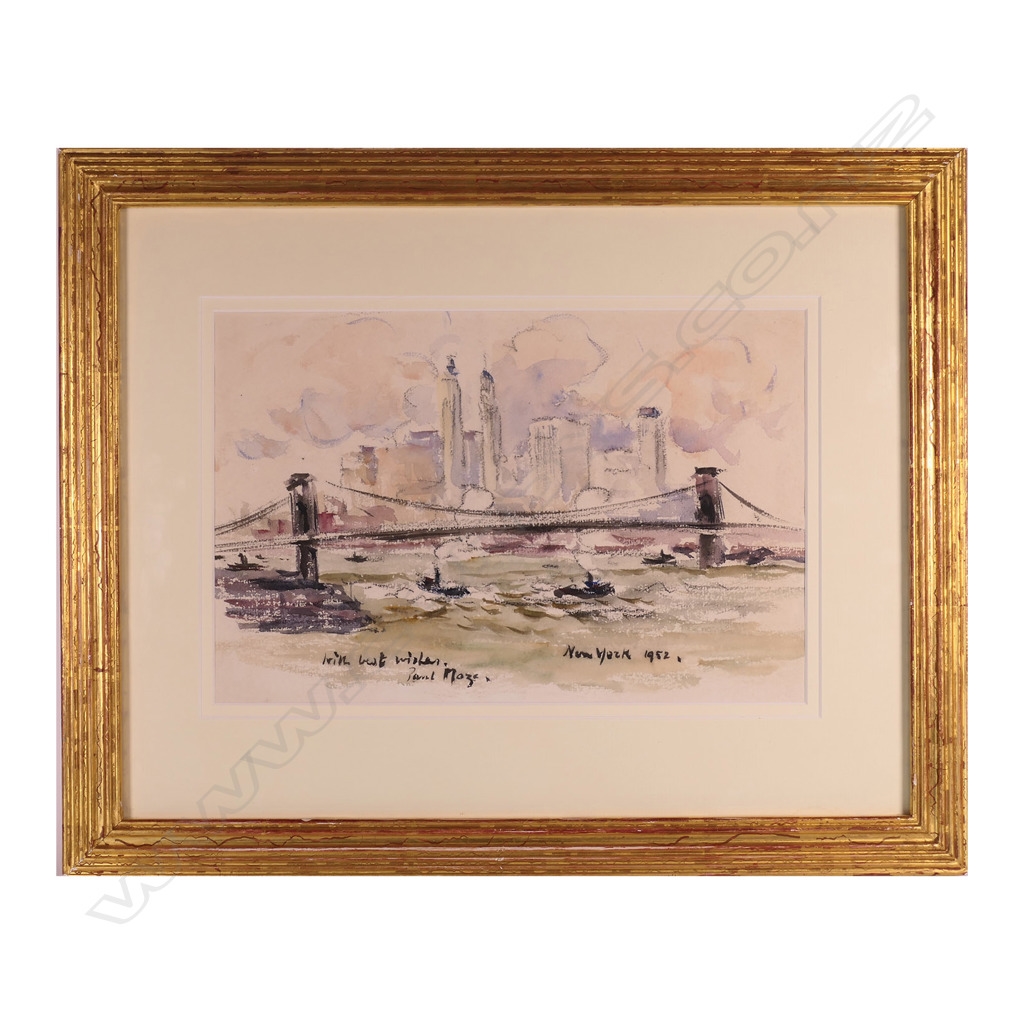 Paul Maze | Paul Lucien Maze (1887-1979) (1952) | MutualArt