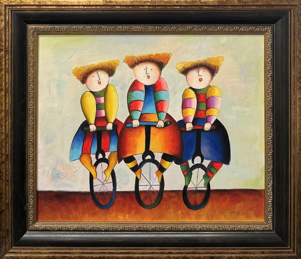 Joyce Roybal | Unicyclists | MutualArt