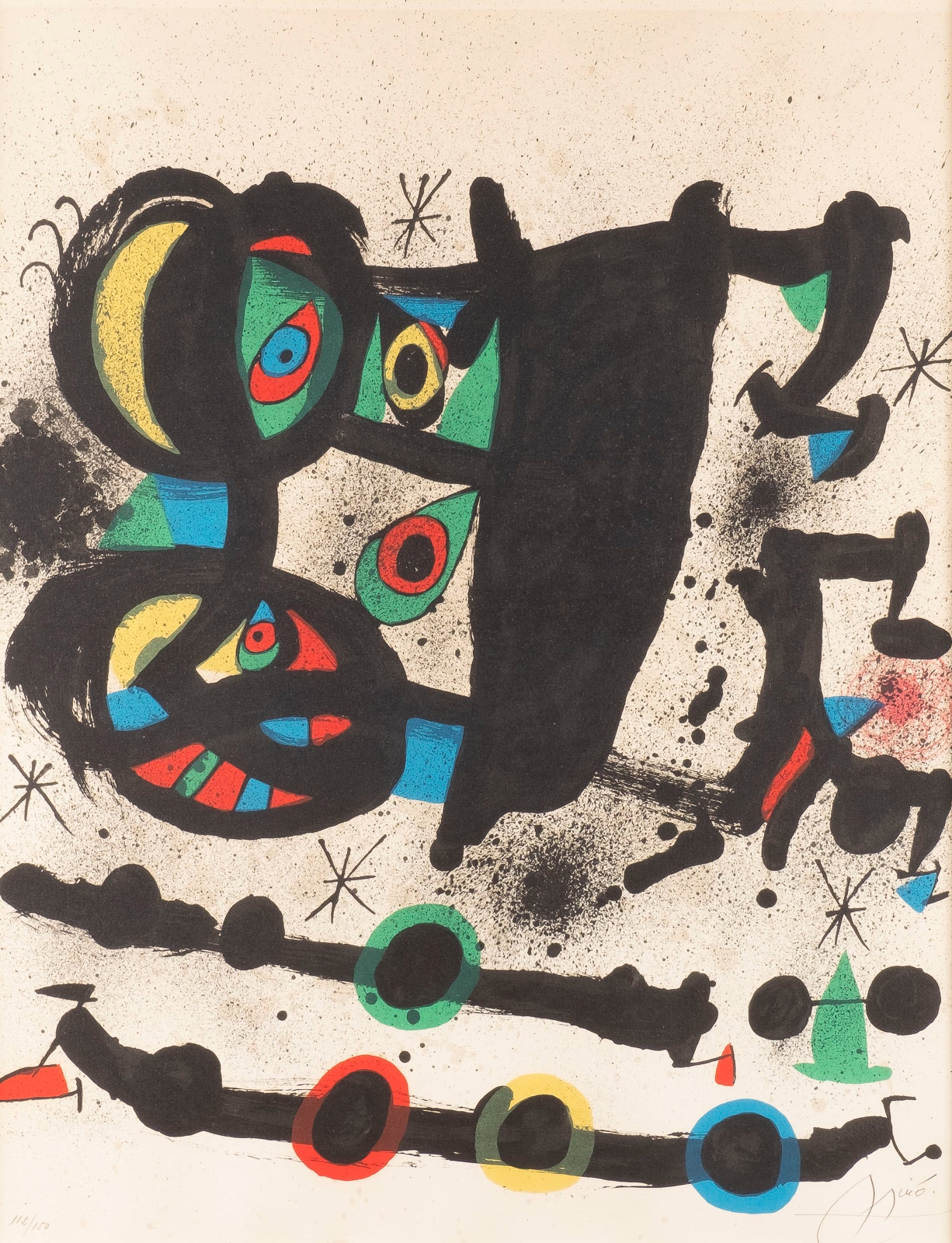 Joan Miró | HOMENAJE A JOSEP LLUIS SERT (1972) | MutualArt