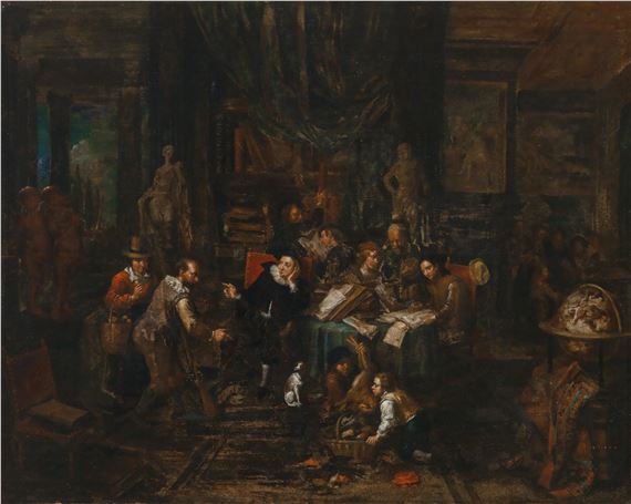 Gérard Thomas | A notary in his office (1663) | MutualArt