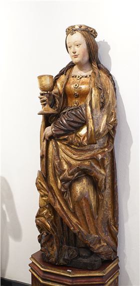 Jörg Lederer | Saint Barbara or Saint Mary Magdalene (Circa 1500 ...