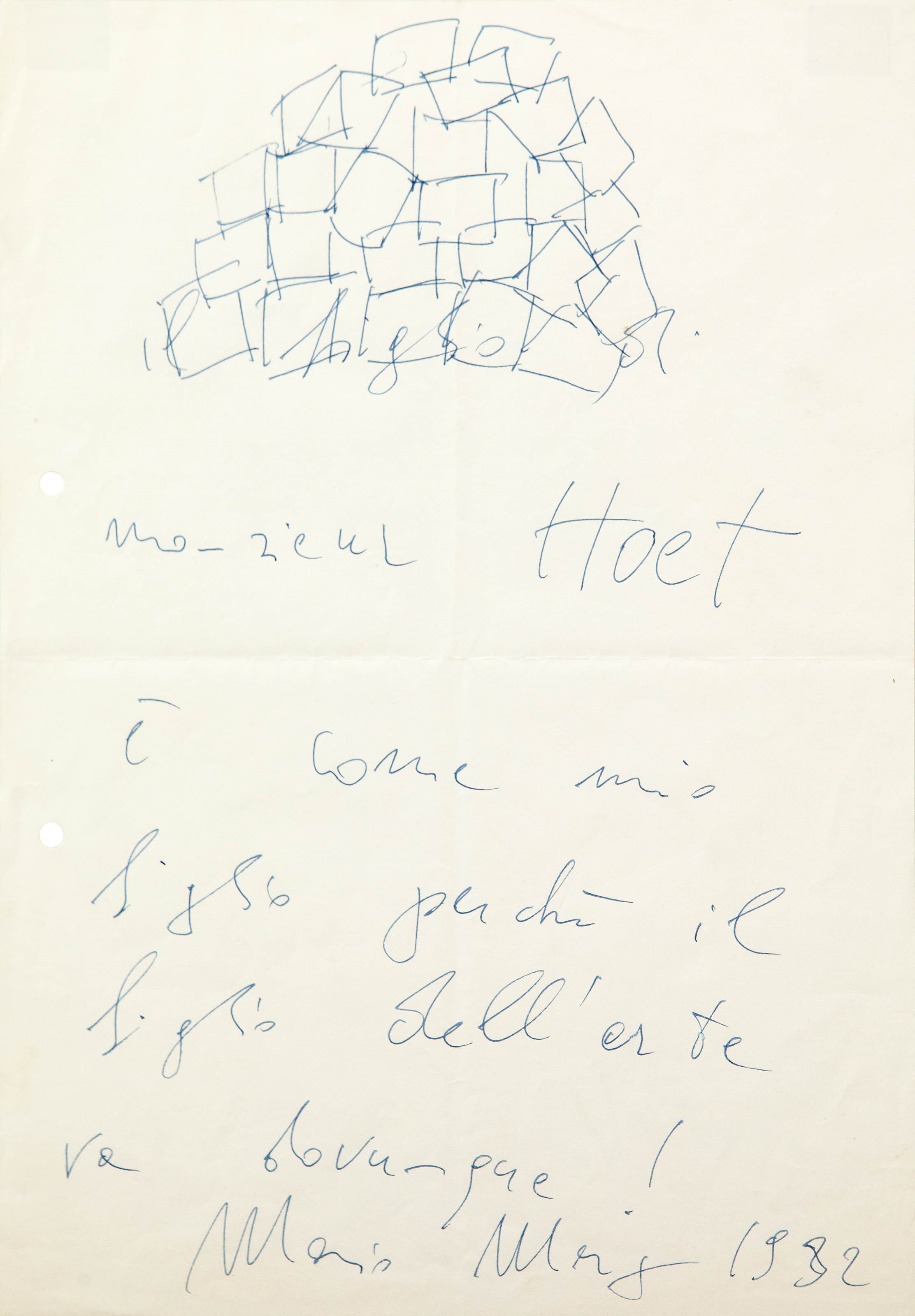 Mario Merz | Untitled, 1982 (1982) | MutualArt