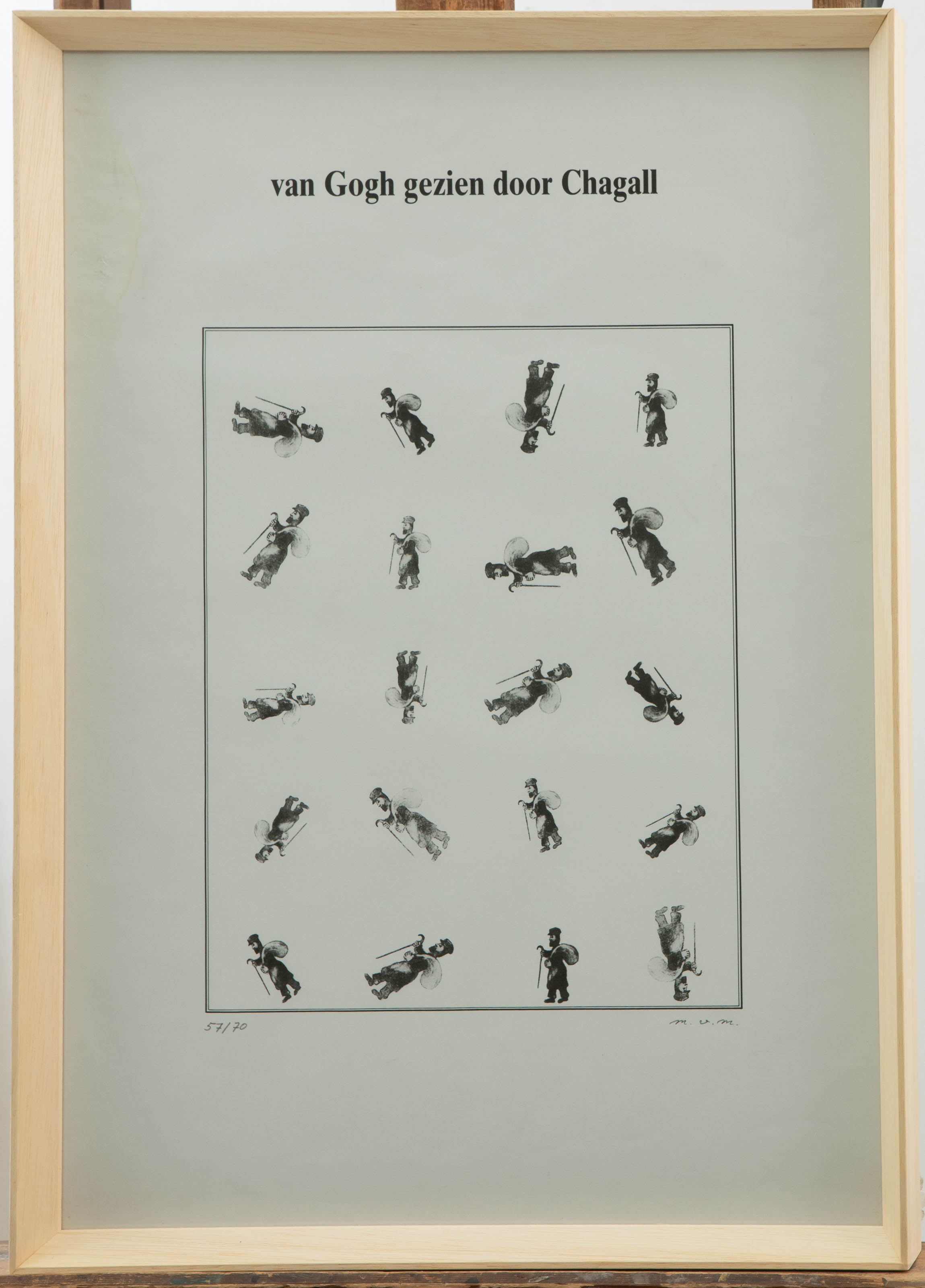 Marcel Van Maele | 'van Gogh gezien door Chagall' | MutualArt