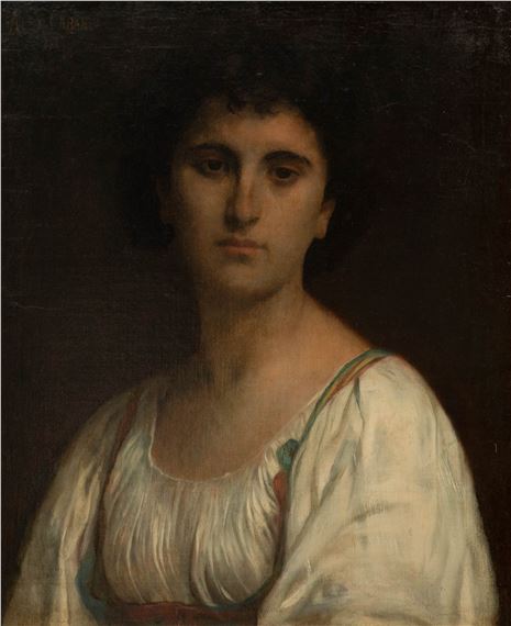 Alexandre Cabanel | Portrait of a lady, 1871 (1871) | MutualArt