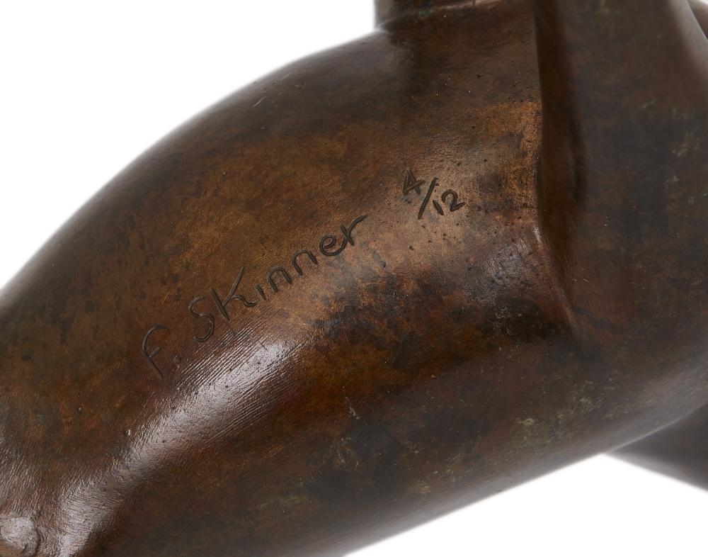 Freda Skinner | Near pair of stylised horse sculptures (1941) | MutualArt