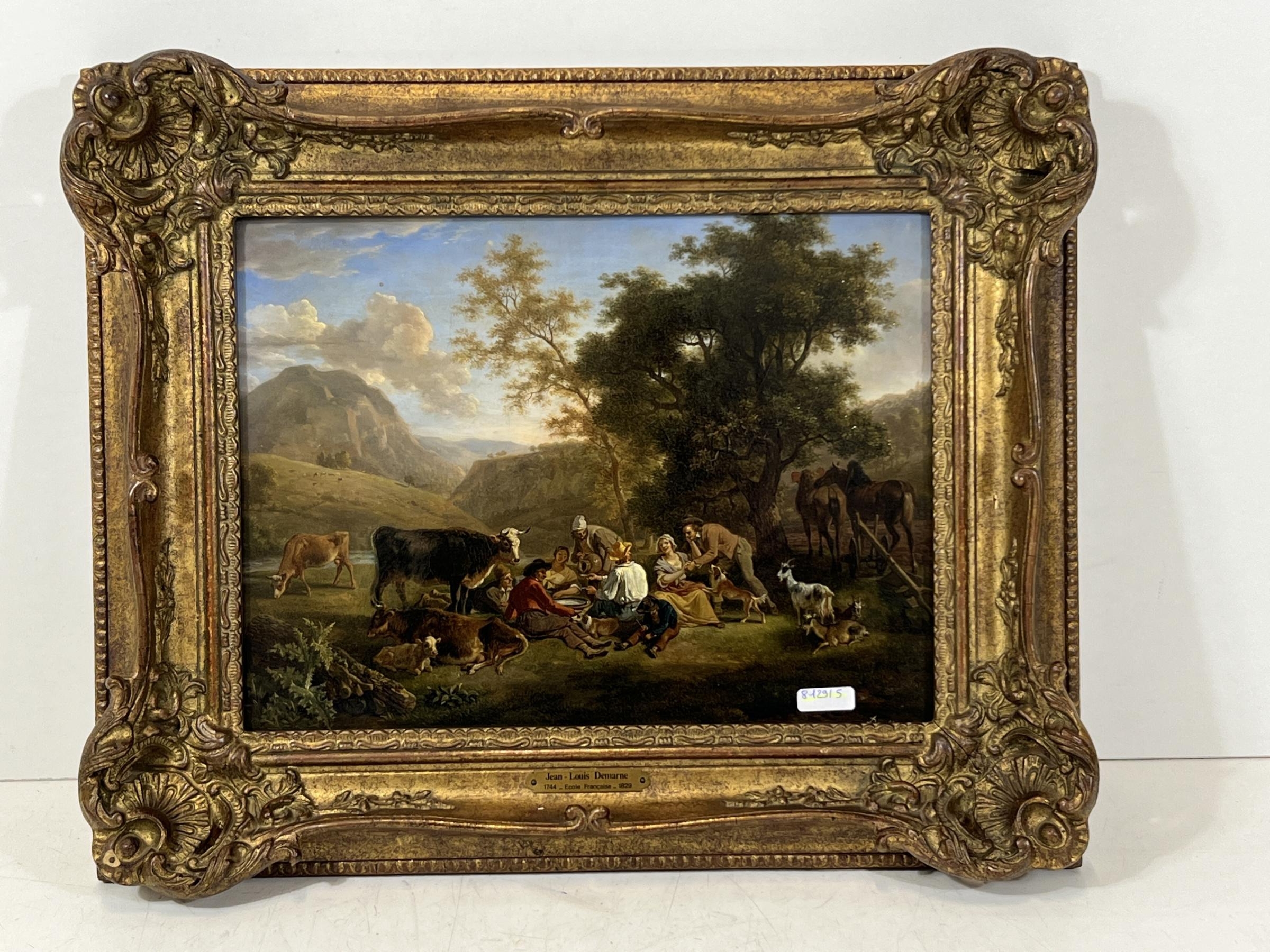 Jean-Louis Demarne | Fête paysanne | MutualArt