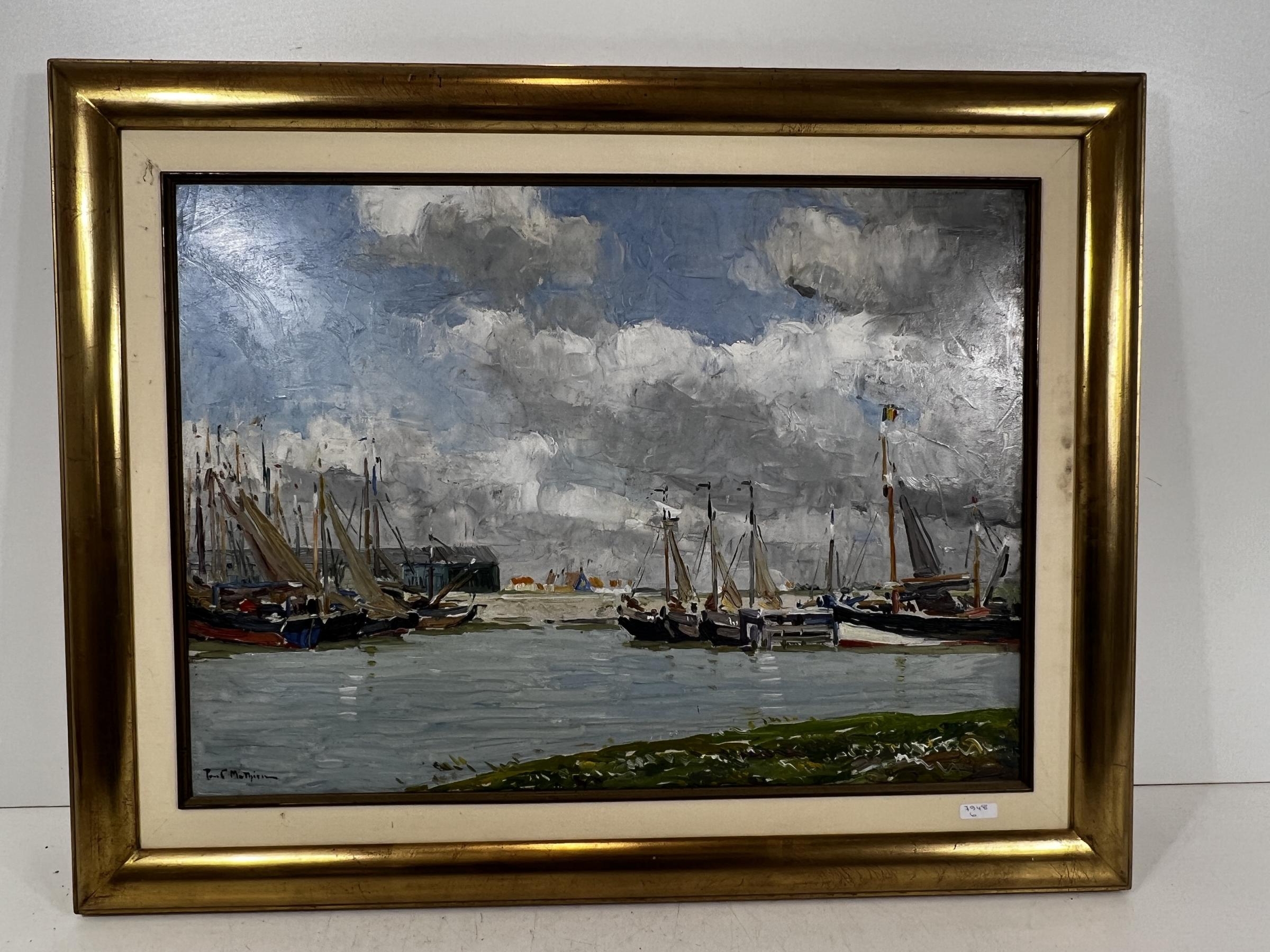 Paul Mathieu | Port de pêche à Zeebruges | MutualArt