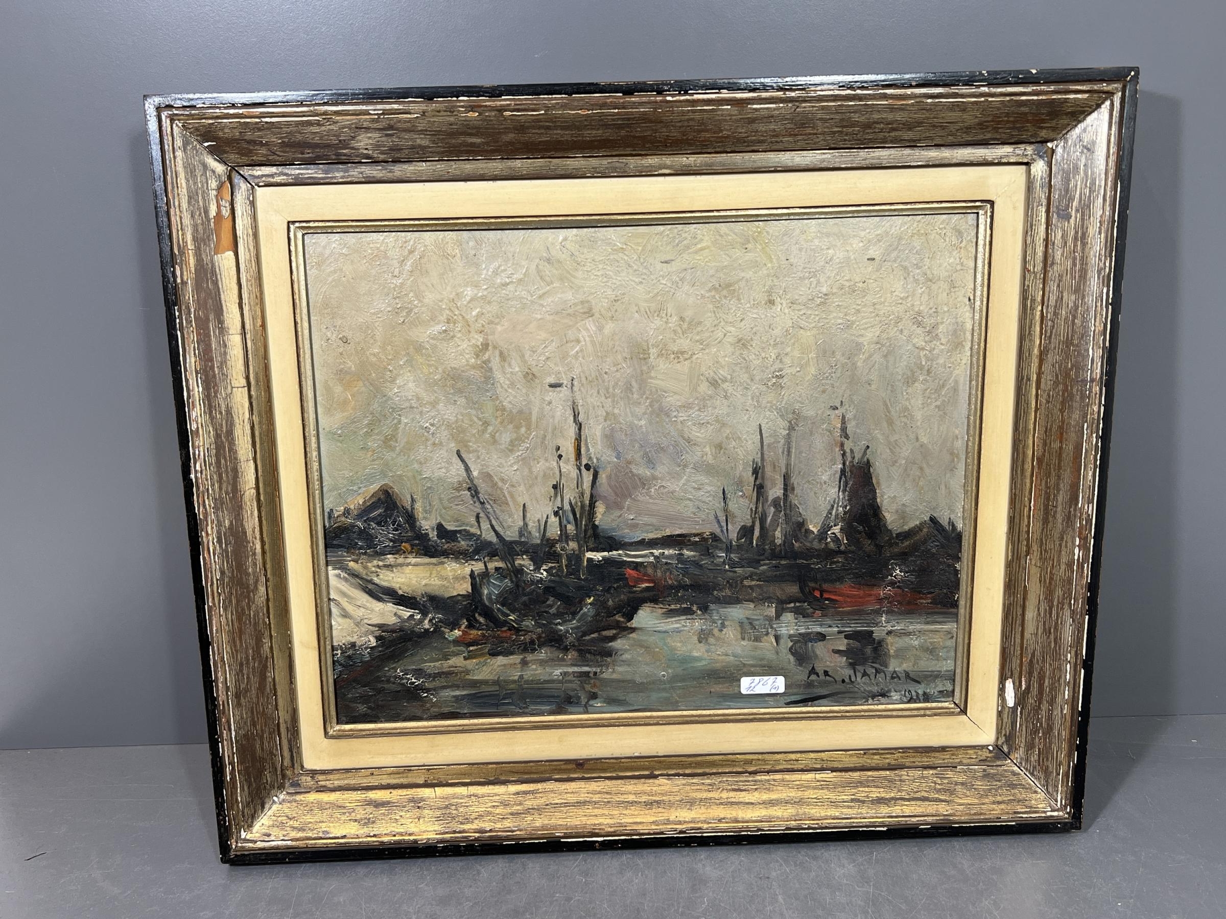 Armand Jamar | Vue de port | MutualArt