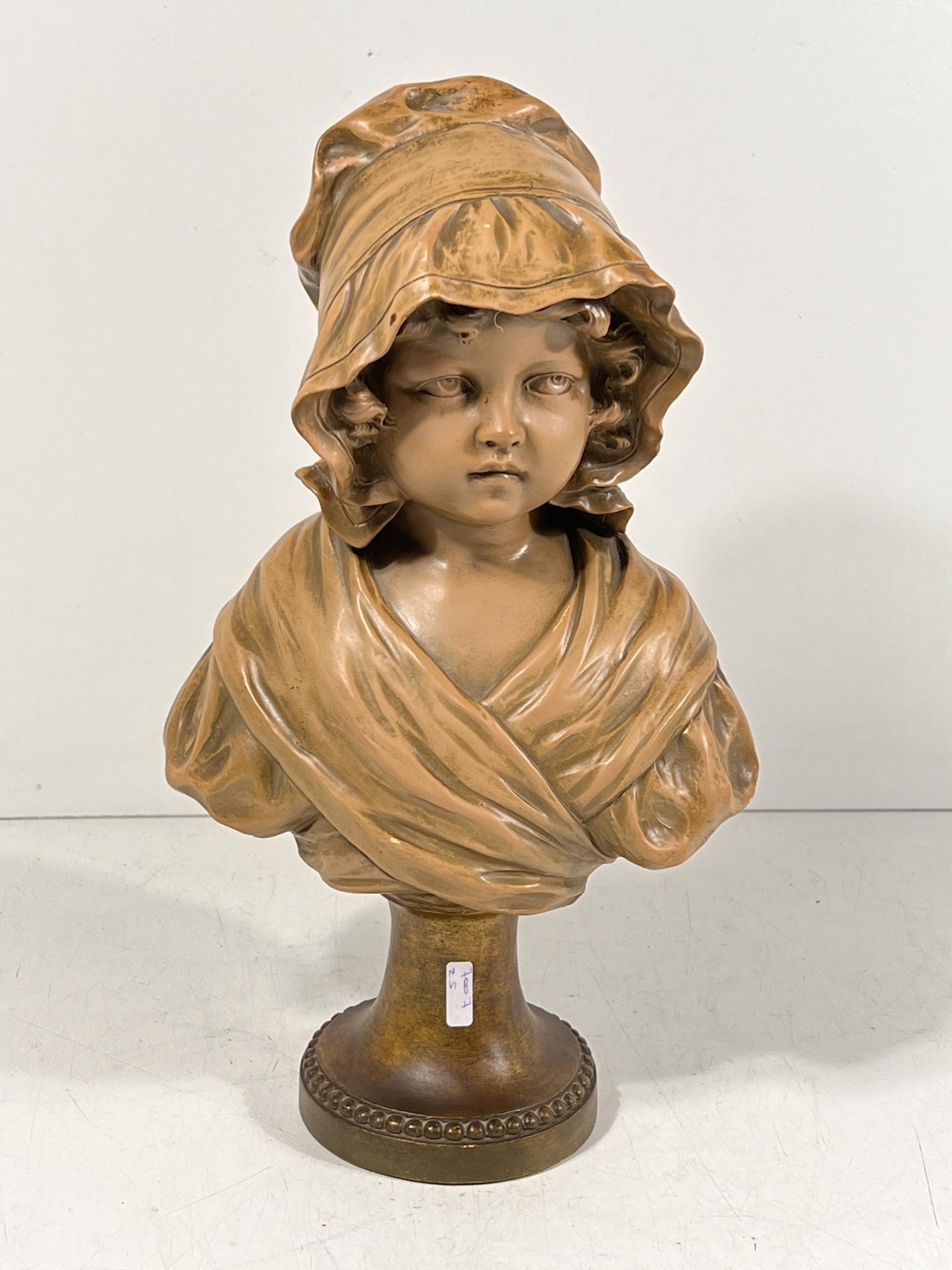 Gustave van Vaerenbergh | Buste de fillette | MutualArt