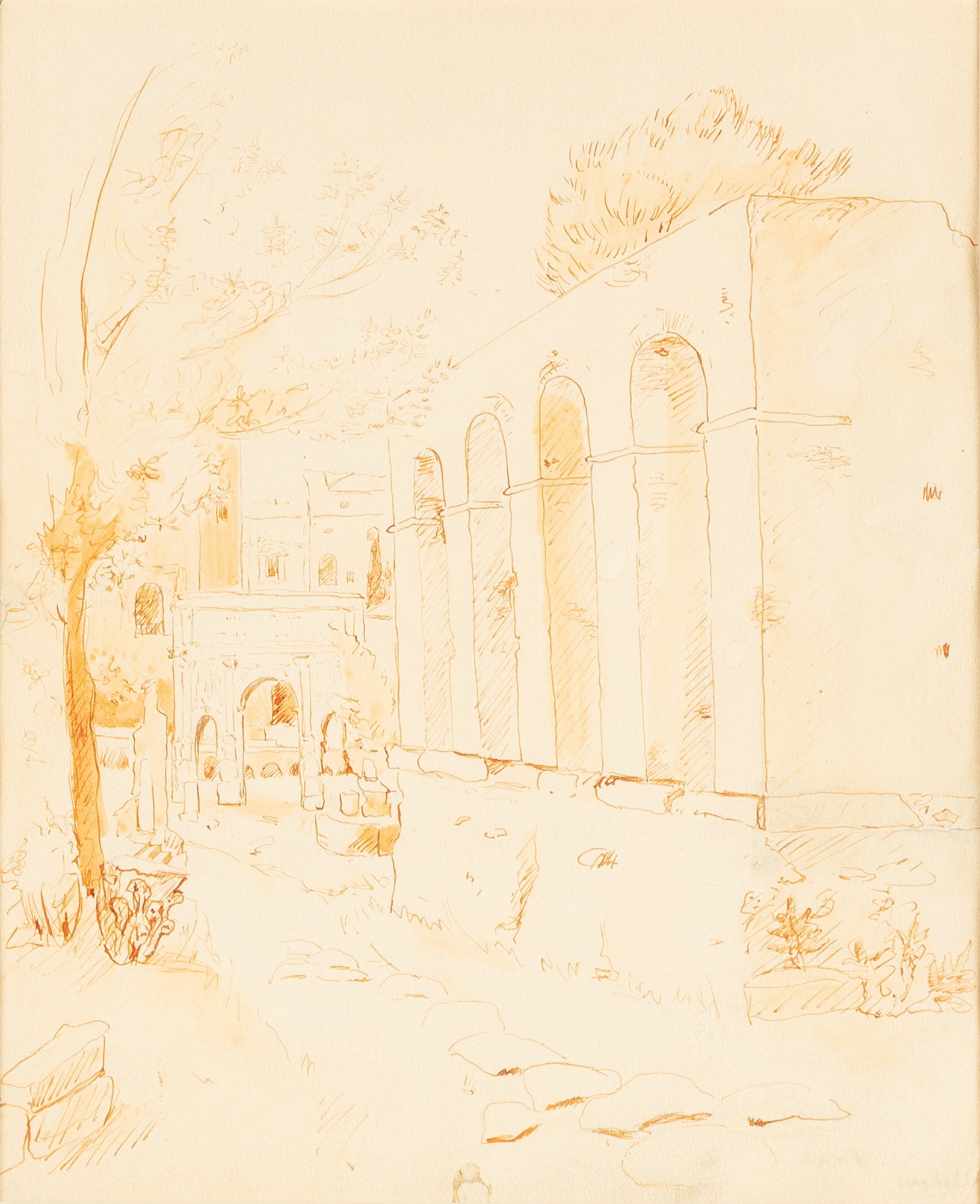 Magnus Enckell | Ancient Ruins | MutualArt