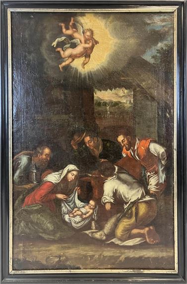 Jacopo Bassano | 'Adoration of the Shepherds' (18th Century) | MutualArt