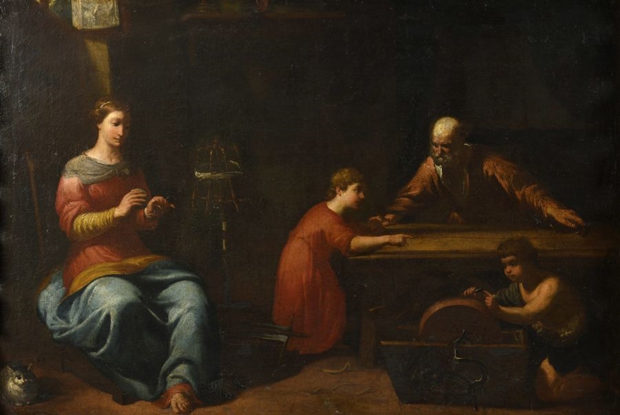 Italian School, 17th Century | Saint of Joseph Charpentier and the ...