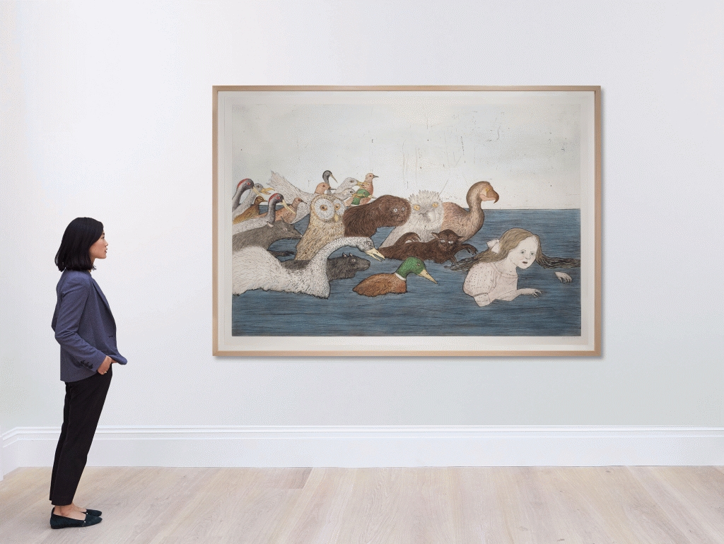 Kiki Smith | Pool of Tears 2 (after Lewis Carroll) (2000) | MutualArt