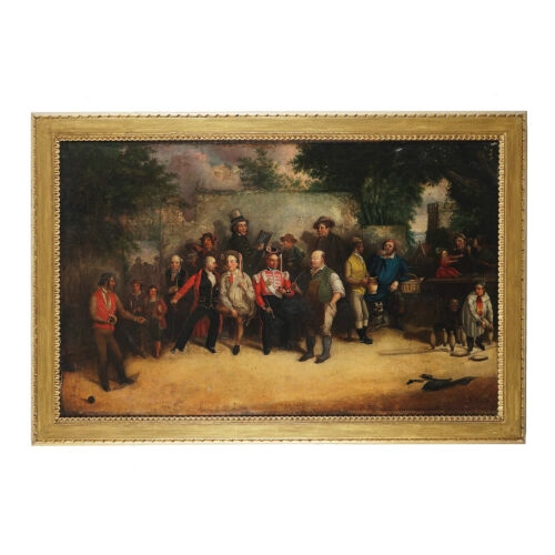 French School, 18th Century | Il gioco dei birilli | MutualArt