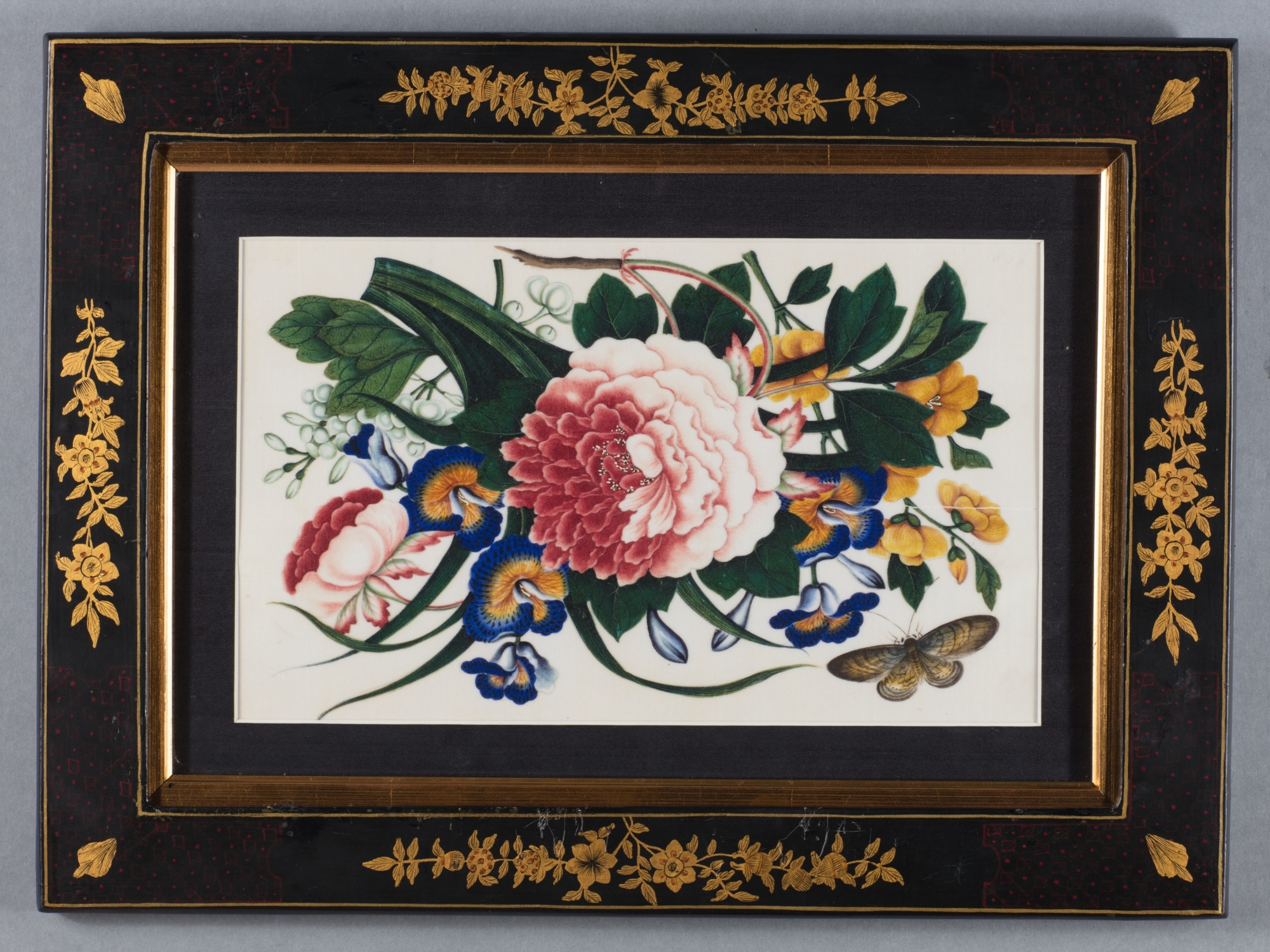 Chinese School, 19th Century | A set of twelve rice-paper paintings of ...