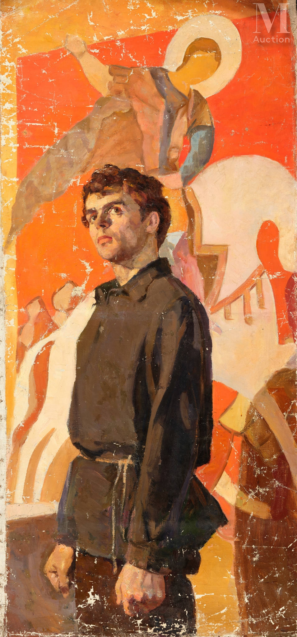 Veniamin Ivanovich Borisov | Rabfakovets (étudiant de la faculté ouvrière) (1970) | MutualArt