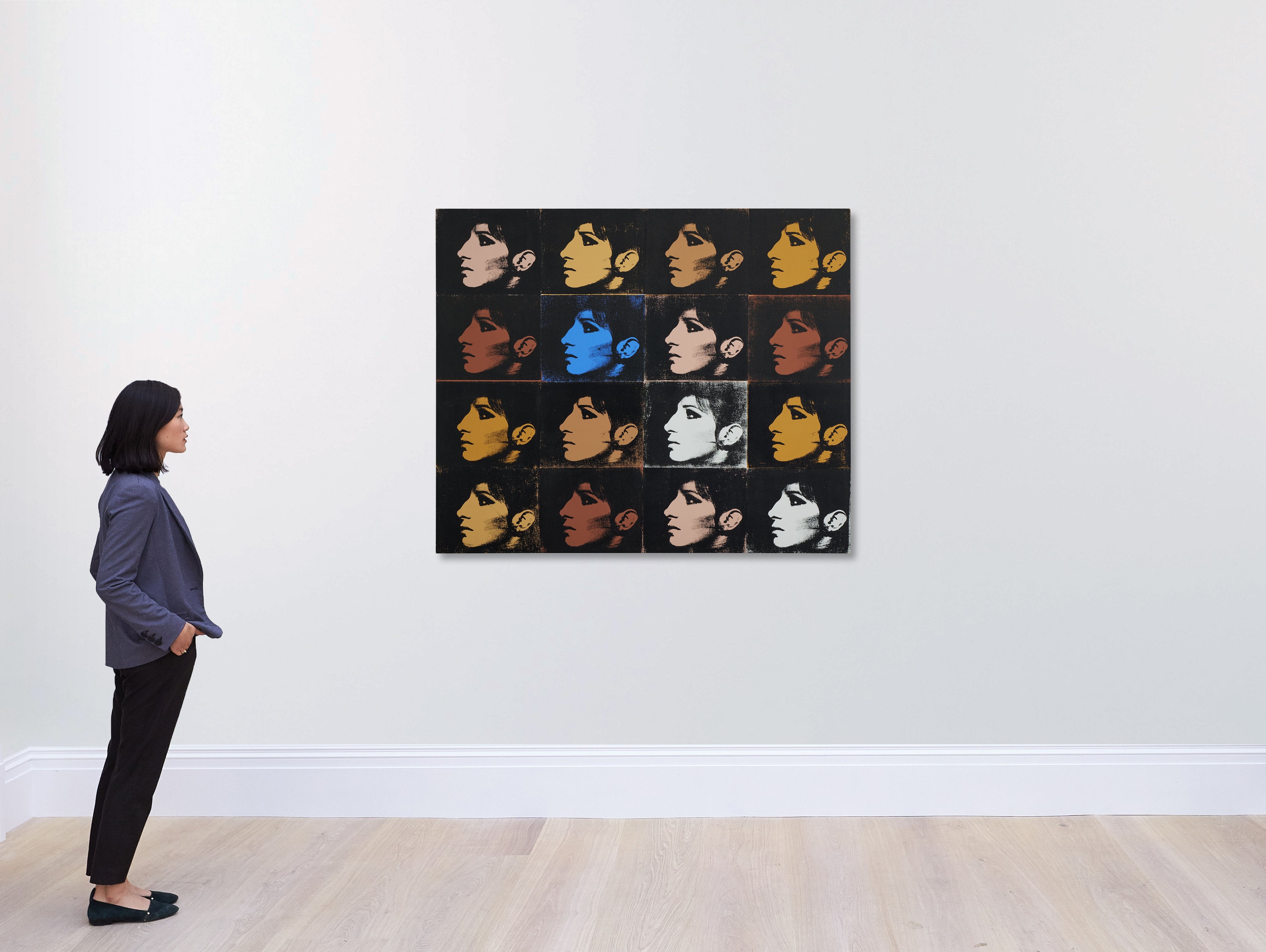 Deborah Kass | 16 Barbaras (Jewish Jackie series) (1992) | MutualArt