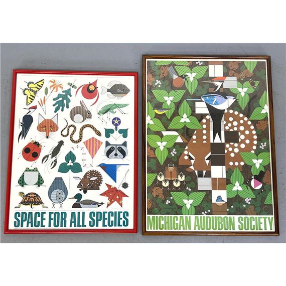Harper Charley | 2pcs Signed Charlie Harper Posters. Naturalist ...