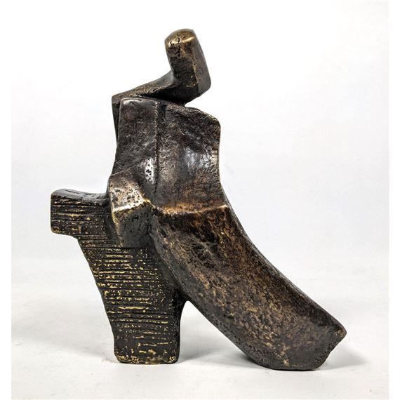 Carlos Mérida | After CARLOS MERIDA Bronze Metal Abstract Sculpture ...