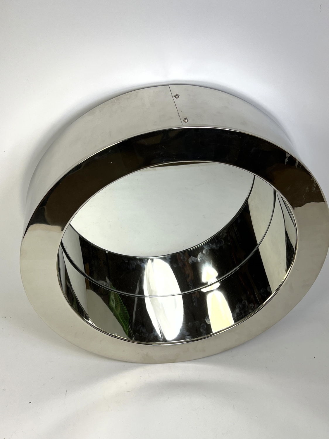 Curtis Jeré | C JERE Style Chrome Wall Mirror. Port Hole Mirror. Deep ...