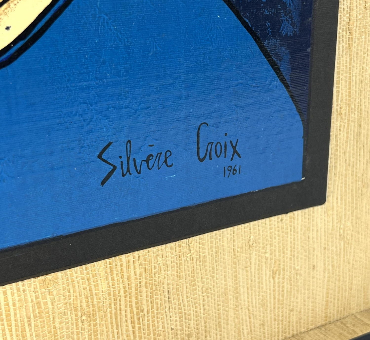 Silvere Croix | Silvere Croix 1962 Painting. Portrait style. French ...