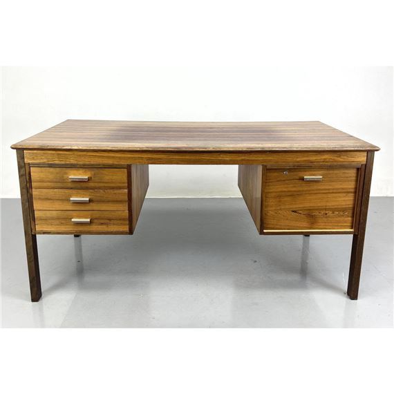 Maurice Villency | MAURICE VILLENCY Rosewood Modernist Desk ...