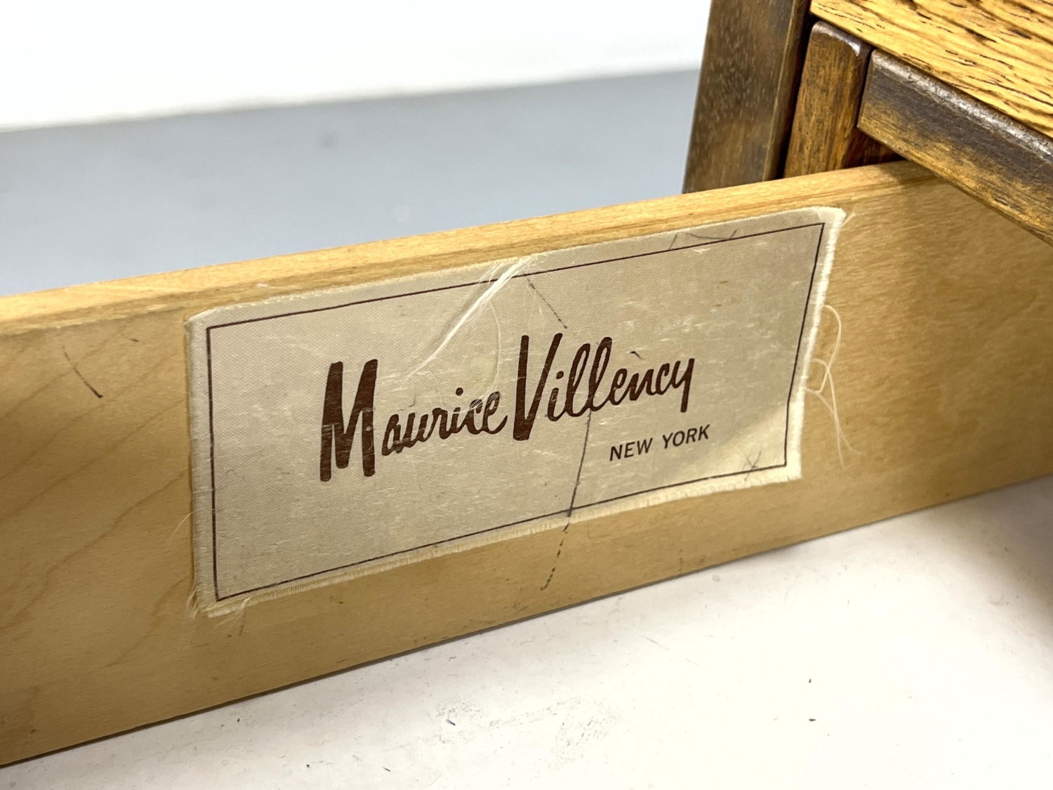 Maurice Villency | MAURICE VILLENCY Rosewood Modernist Desk ...