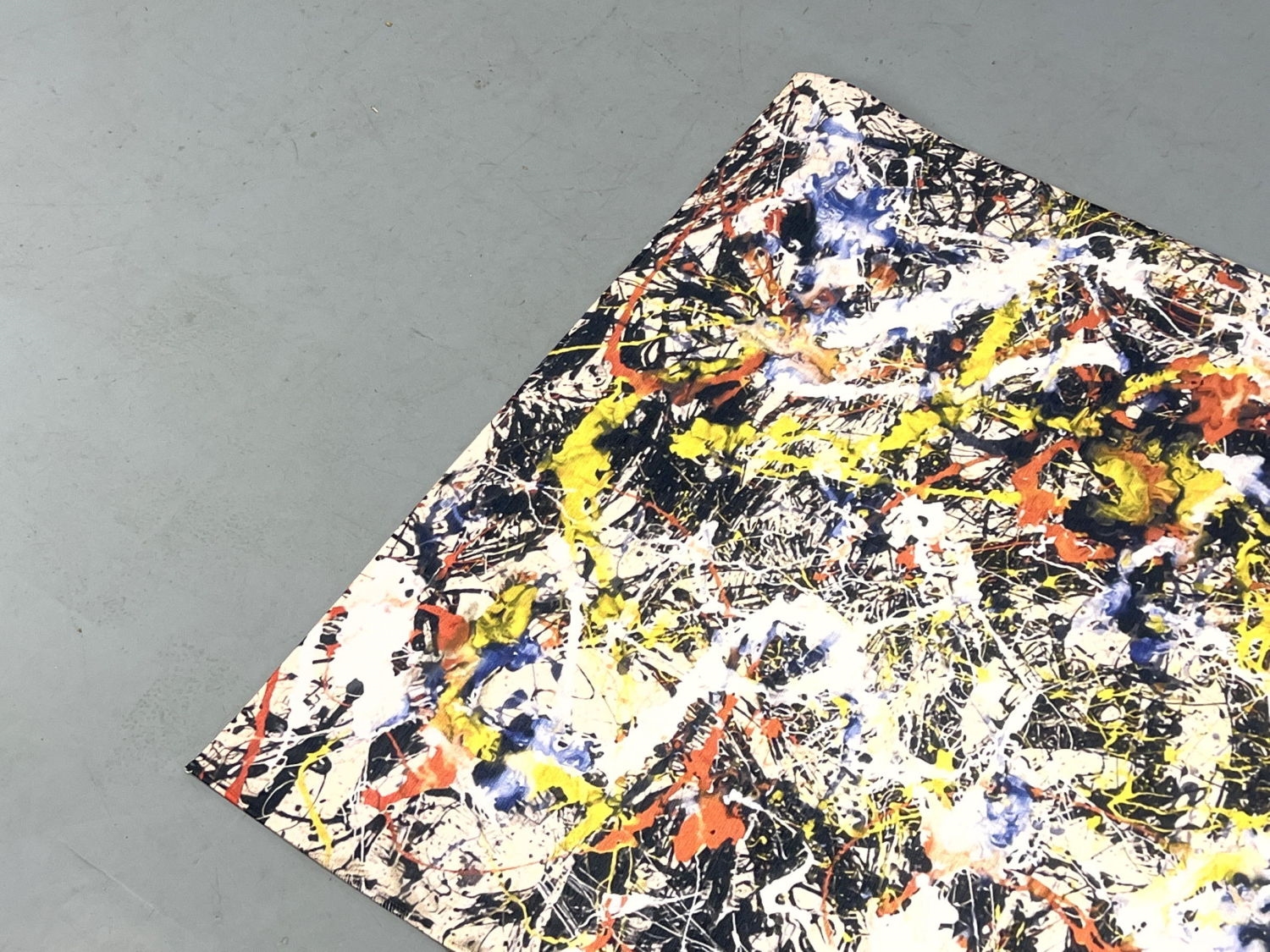 Jackson Pollock | Jackson Pollock Style Rug Wall Hanging. | MutualArt