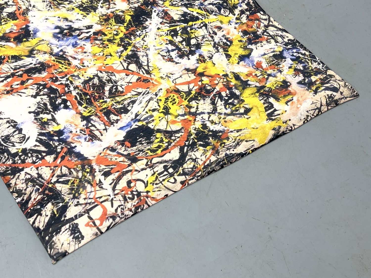 Jackson Pollock | Jackson Pollock Style Rug Wall Hanging. | MutualArt