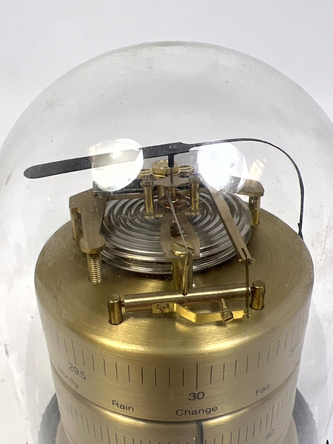 Howard Miller | Howard Miller Weather Station under Dome. Barometer ...