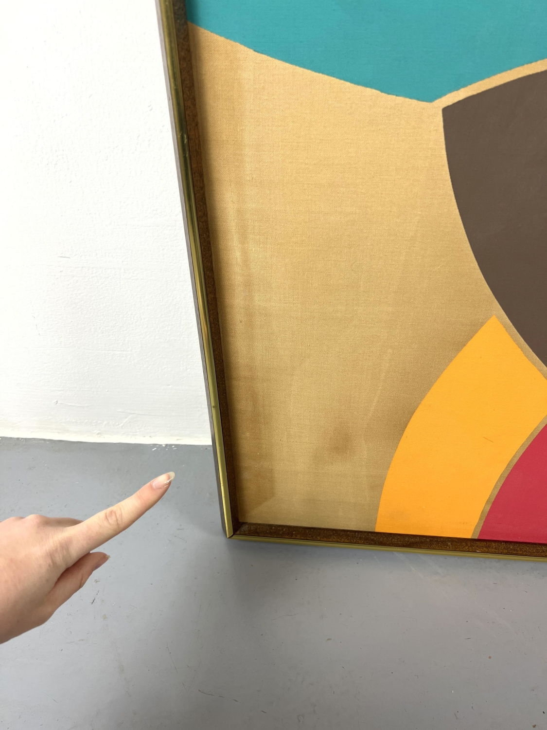 Peter Svenson | PETER SVENSON 1970 Abstract Modernist Art. Colored ...