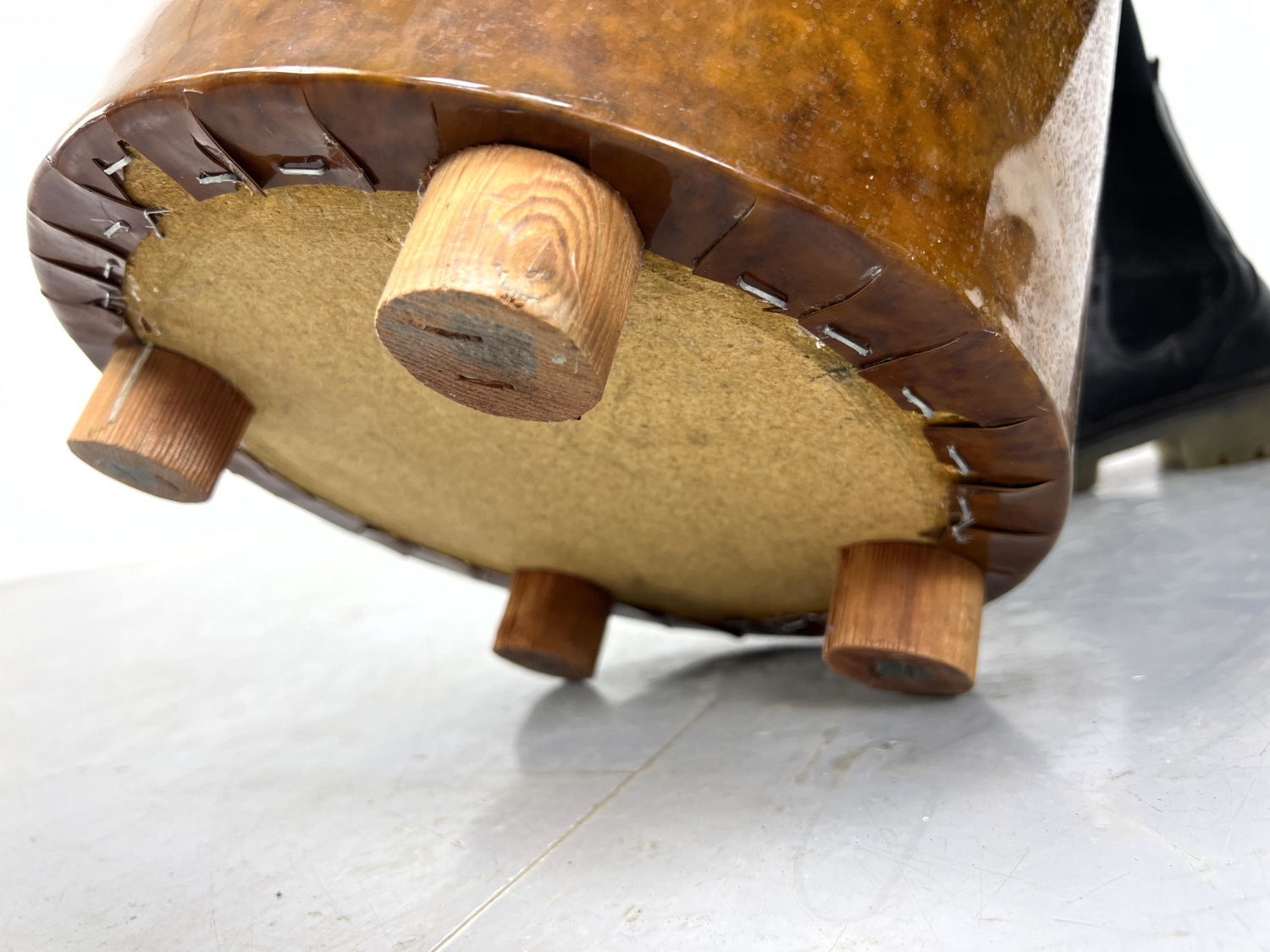 Curtis Jeré | Large C Jere Style Brass Plant Palm Tree in Base. Torch ...