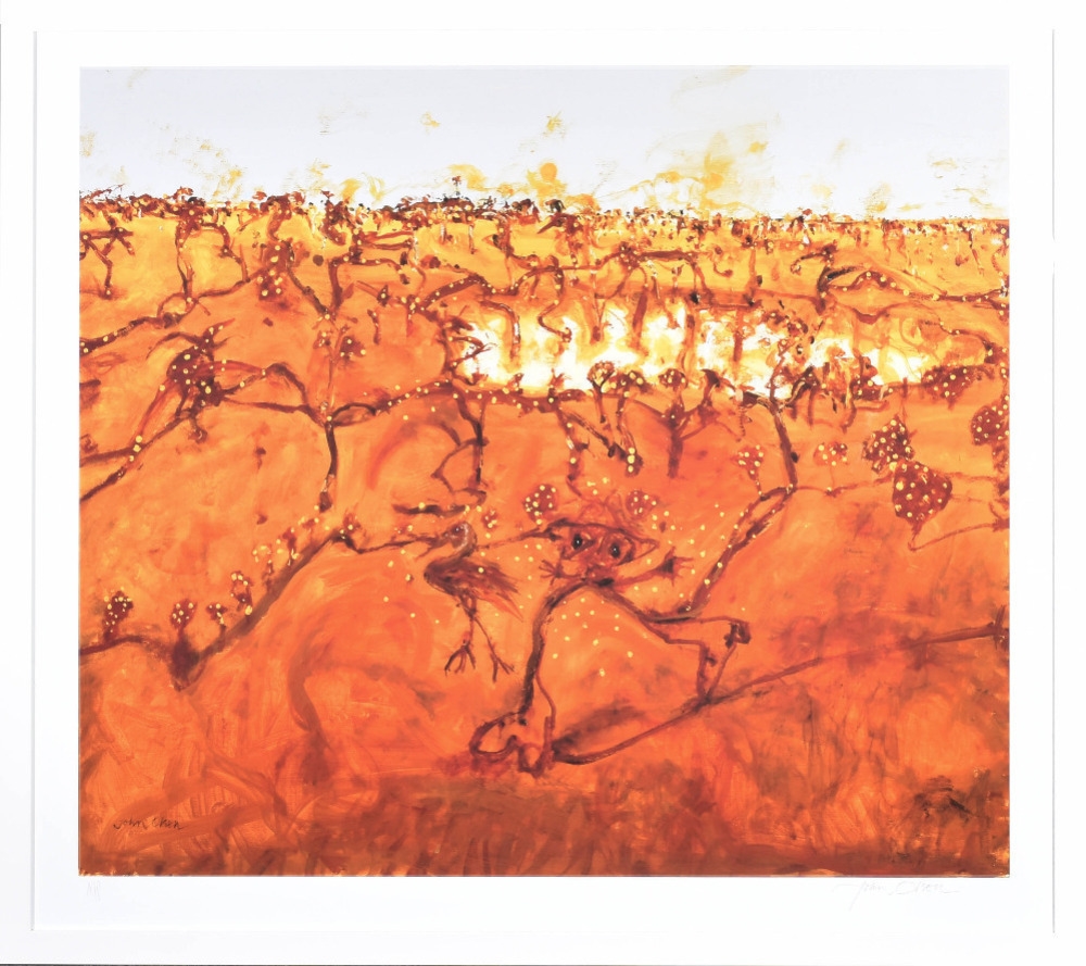 John Olsen | Field Of Wattles | MutualArt
